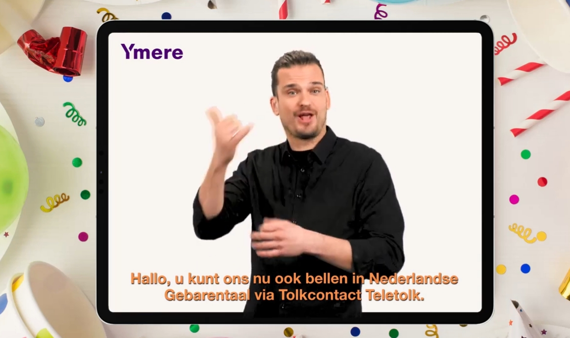 Ymeres ondersteuning nu ook toegankelijk voor dove en slechthorende ...